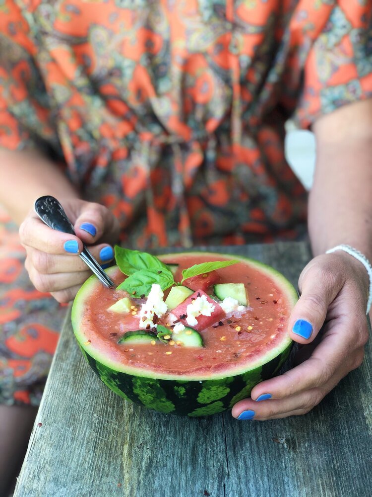Cooling melon gazpacho – Food Pharmacy